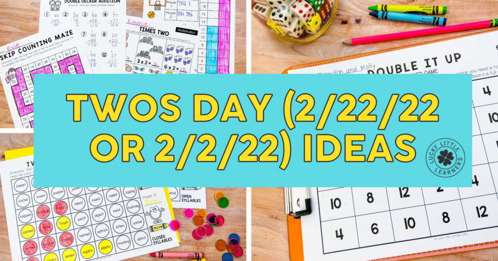 Two's Day (2/22/22) Ideas & Activities - Lucky Little Learners
