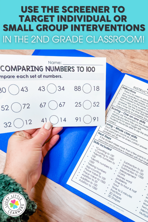 Using A Math Screener to Set Up Small Groups & Interventions - Lucky ...