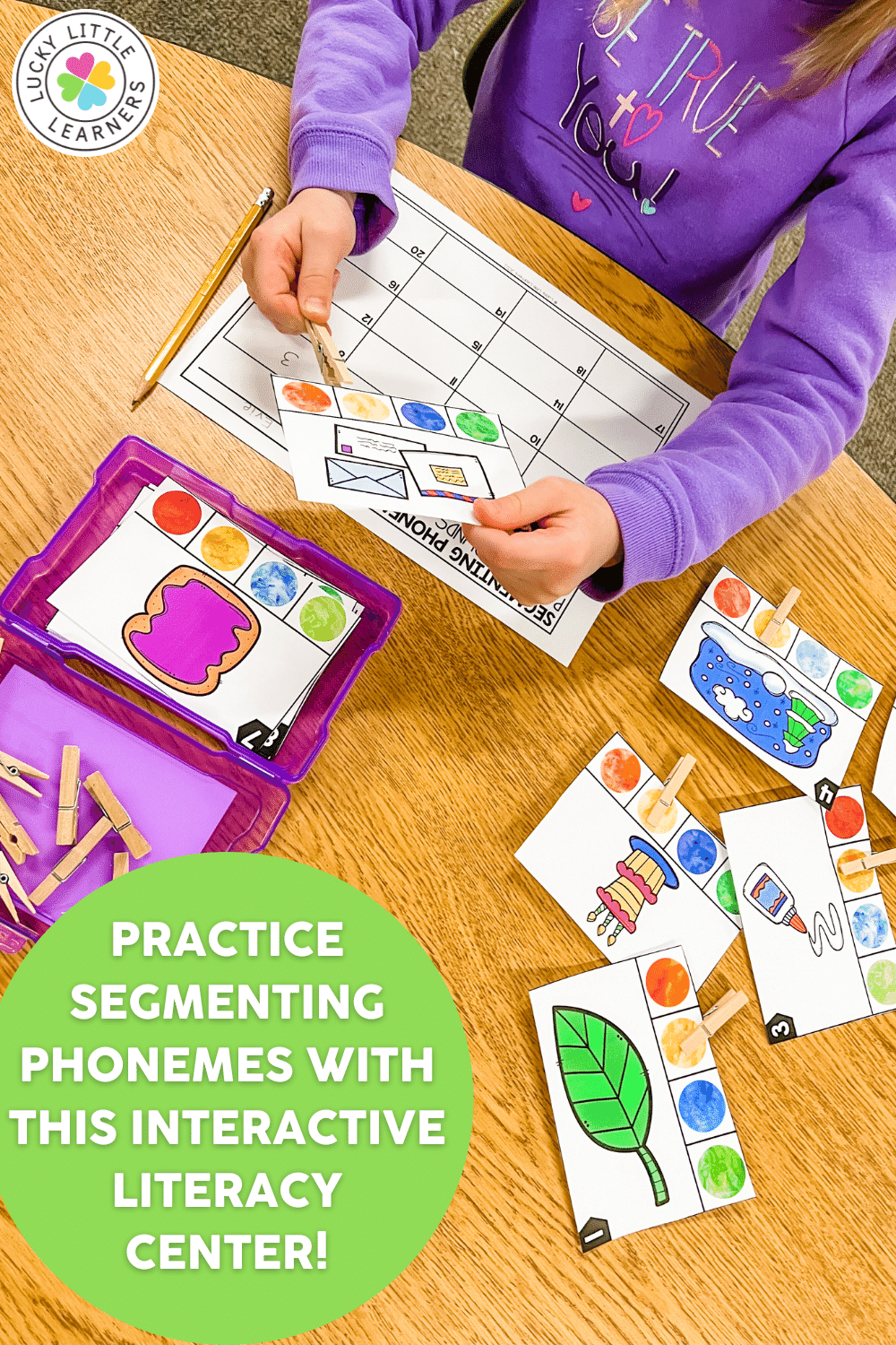 Building Phonological Awareness with Literacy Center Activities - Lucky ...