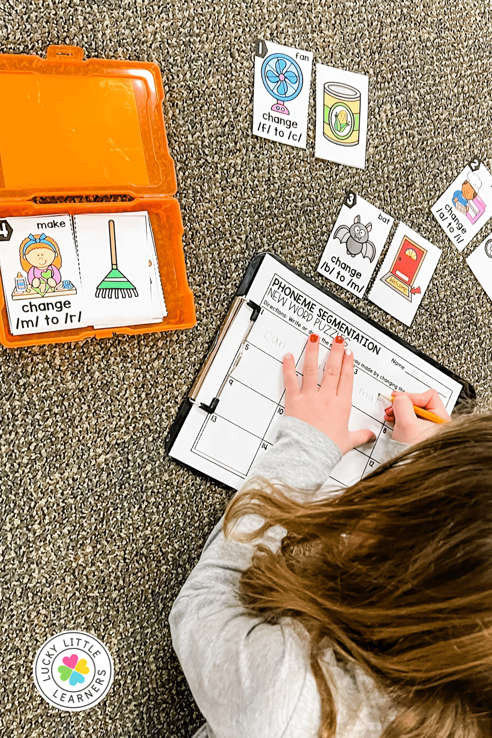 Building Phonological Awareness with Literacy Center Activities - Lucky ...