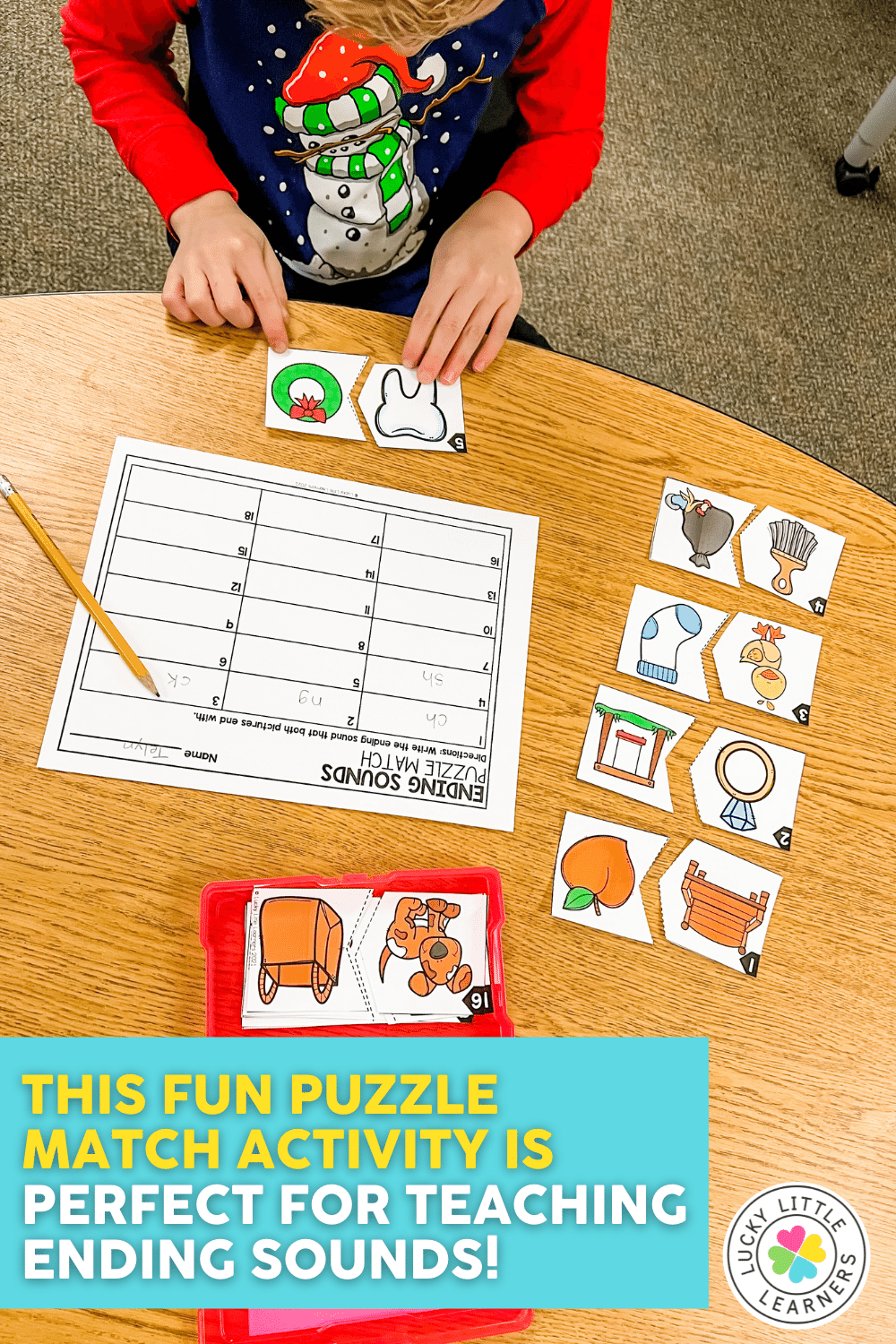 Building Phonological Awareness with Literacy Center Activities - Lucky ...