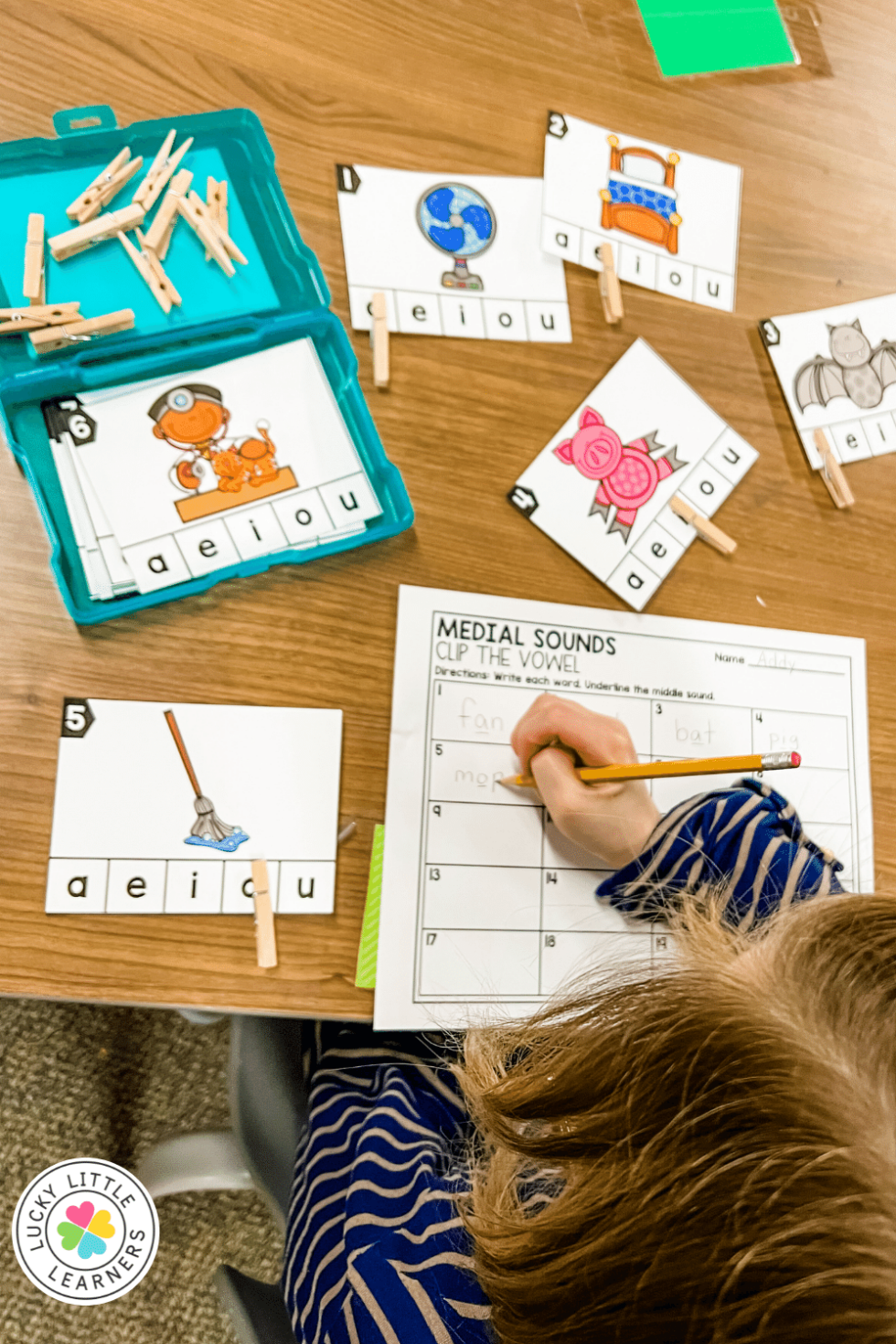 1st and 2nd Grade Literacy Centers - Lucky Little Learners