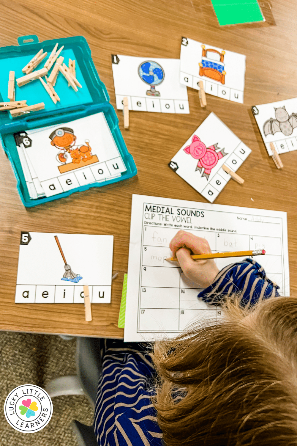 Building Phonological Awareness with Literacy Center Activities - Lucky ...
