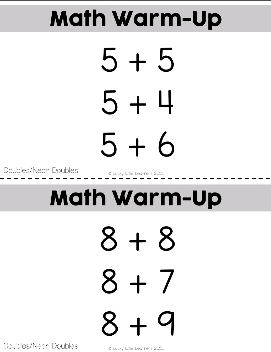 Mental Math Strategies and Resources - Lucky Little Learners