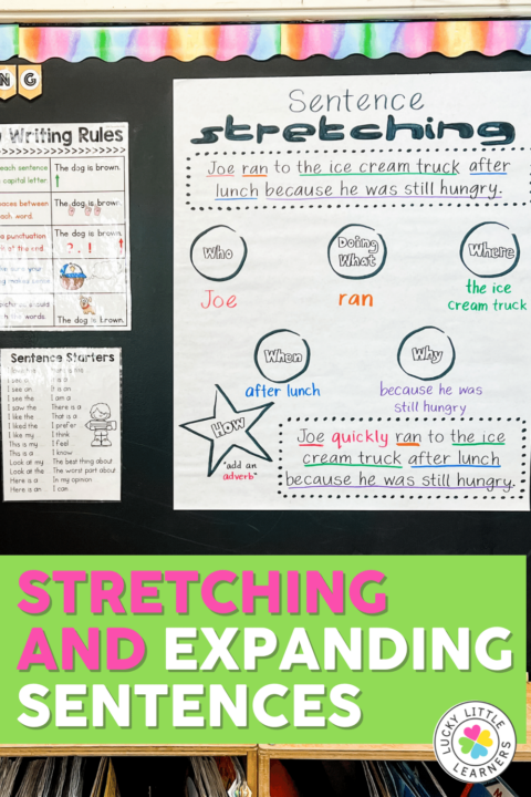 Teaching Strategies for Stretching and Expanding Sentences - Lucky ...