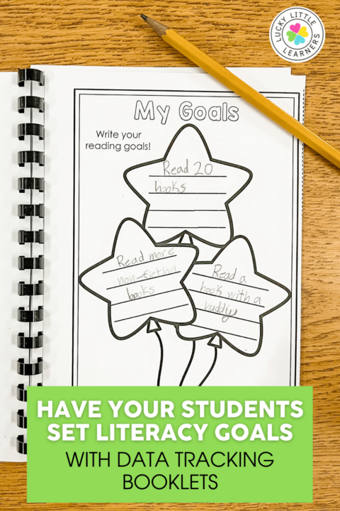 Student Data Tracking Booklets for Math & Literacy - Lucky Little Learners