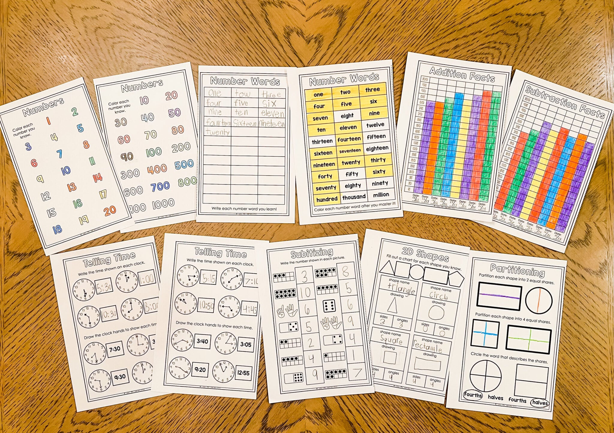 Student Data Tracking Booklets for Math & Literacy - Lucky Little Learners