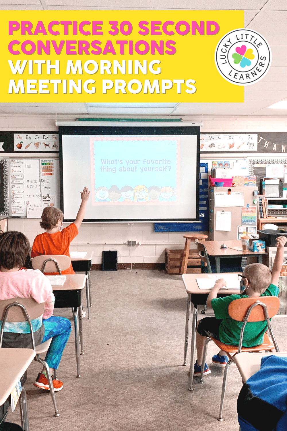 Morning Meeting Conversations - Lucky Little Learners