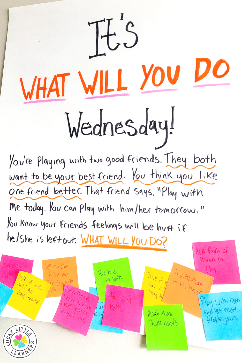 Morning Meeting Conversations - Lucky Little Learners