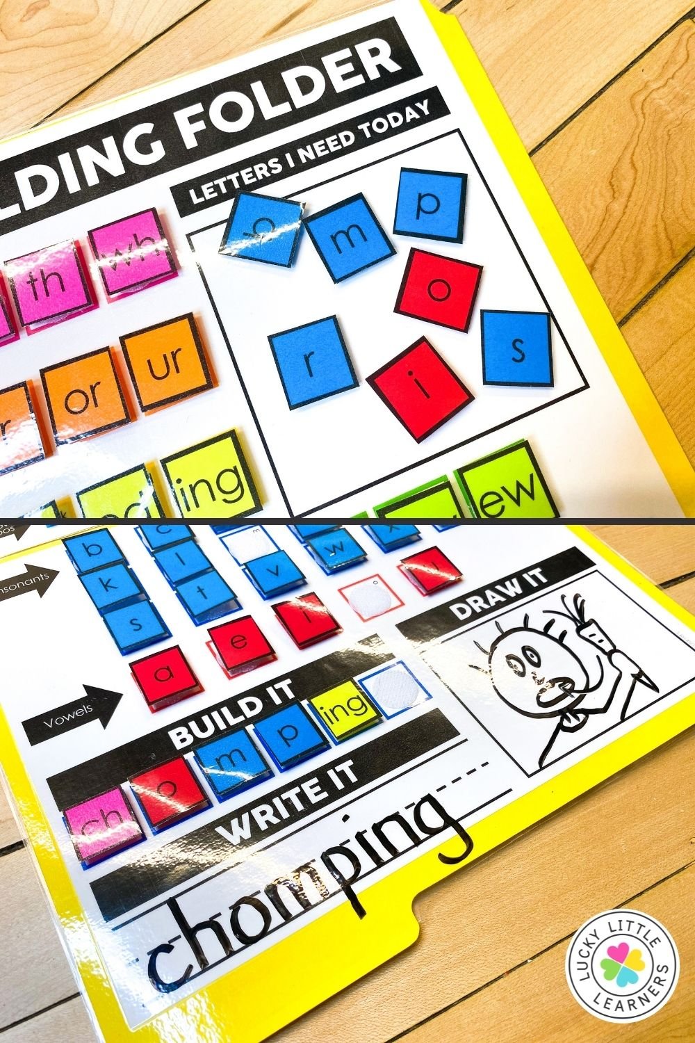 Blending Routine for Multisyllabic Words - Lucky Little Learners