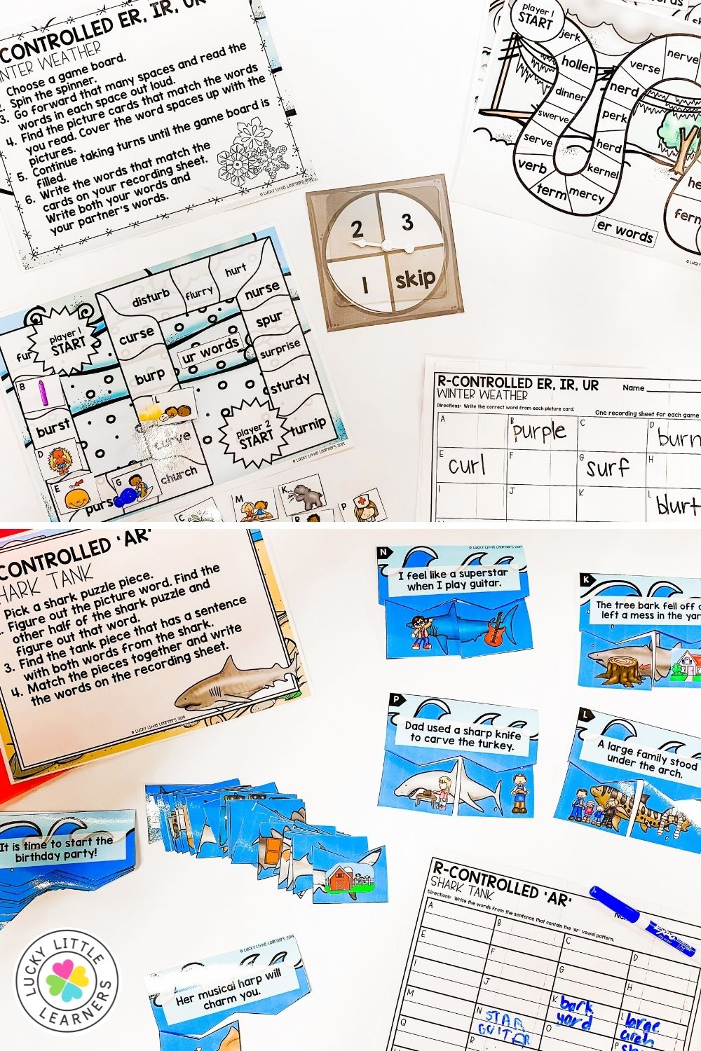 How to Teach R Controlled Vowels - Lucky Little Learners