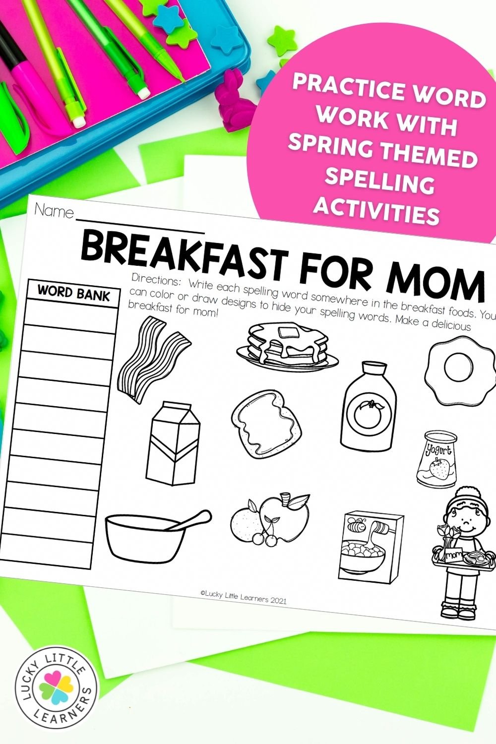 Springtime Read Alouds and Activities - Lucky Little Learners