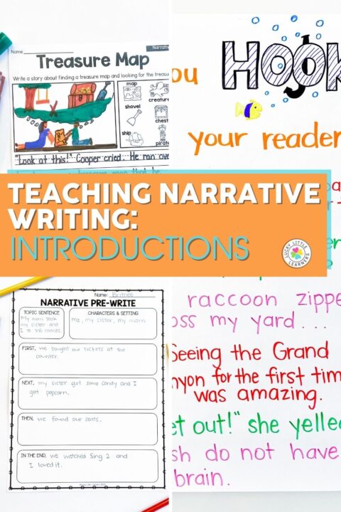 Teaching Narrative Writing: Introductions - Lucky Little Learners