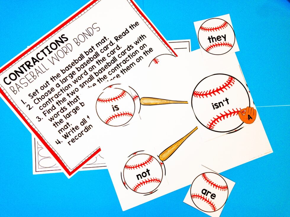 New & Fun Ways to Teach Contractions - Lucky Little Learners
