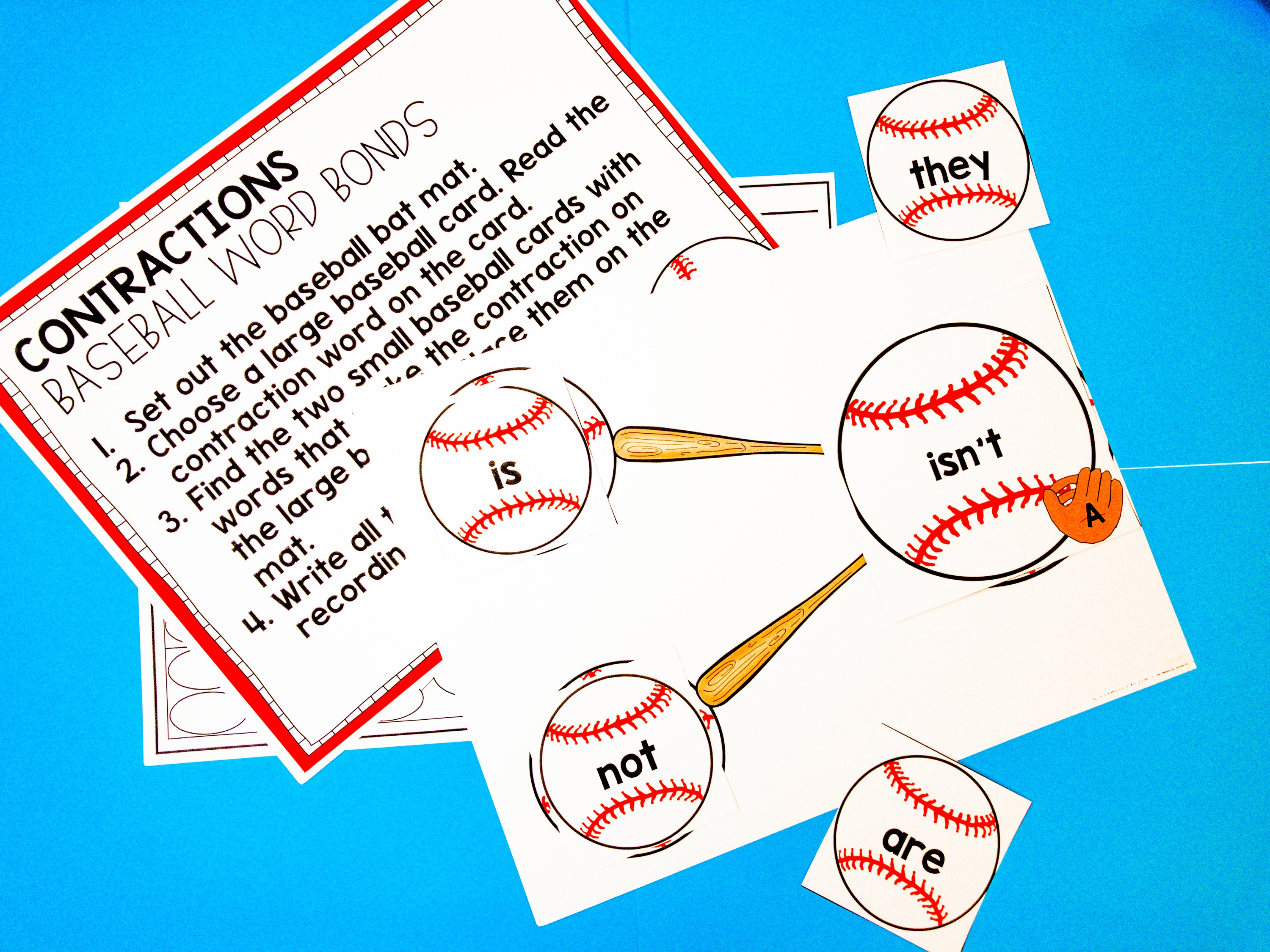 New & Fun Ways to Teach Contractions - Lucky Little Learners