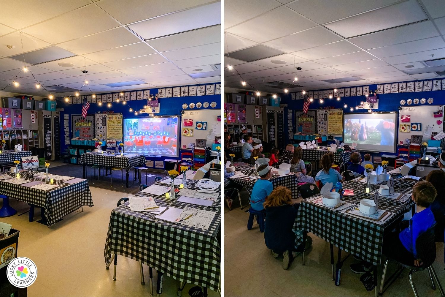 Classroom Restaurant Transformation - Lucky Little Learners