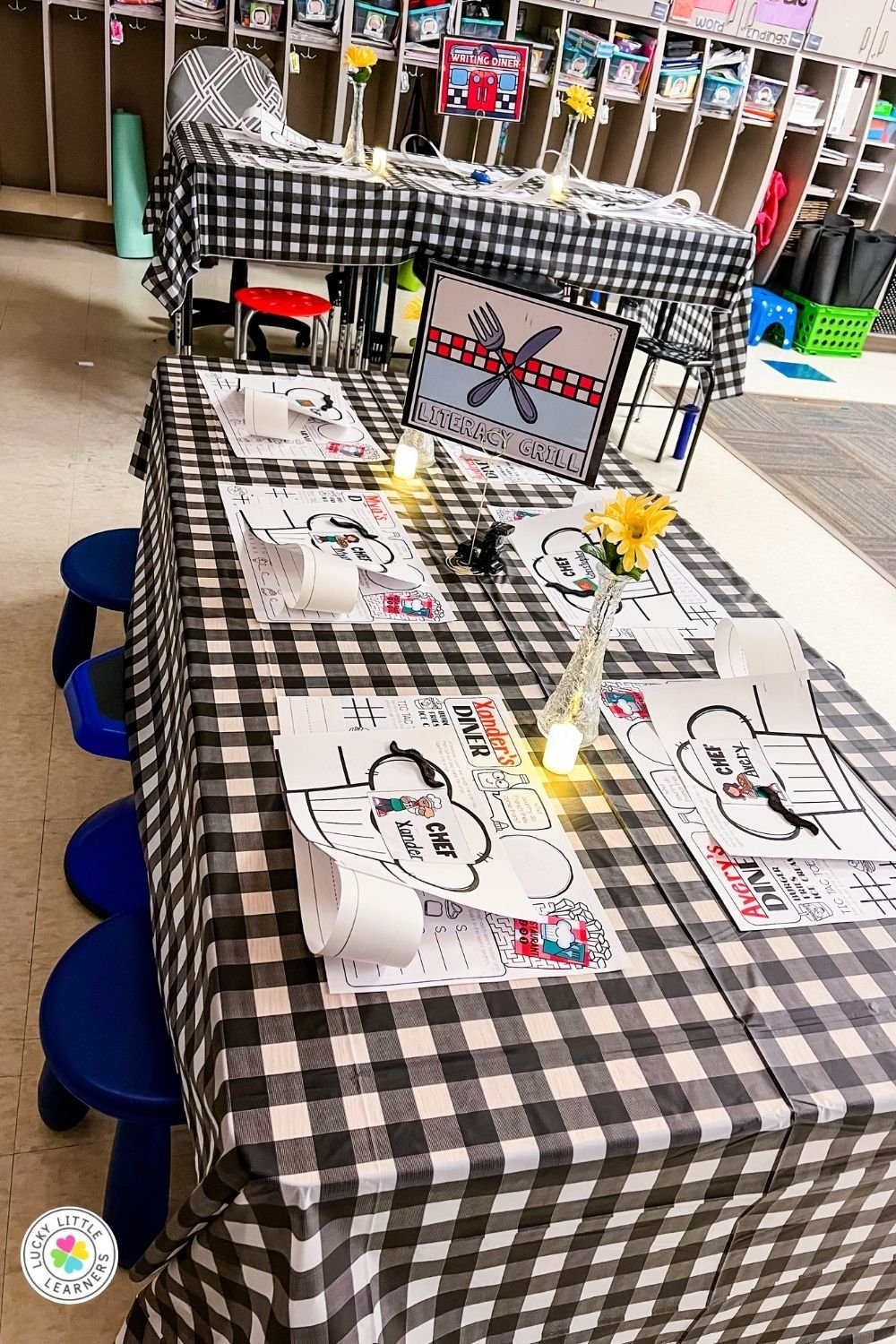 Classroom Restaurant Transformation - Lucky Little Learners