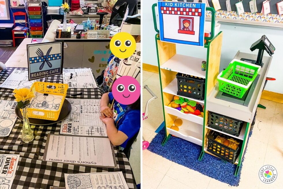 Classroom Restaurant Transformation - Lucky Little Learners