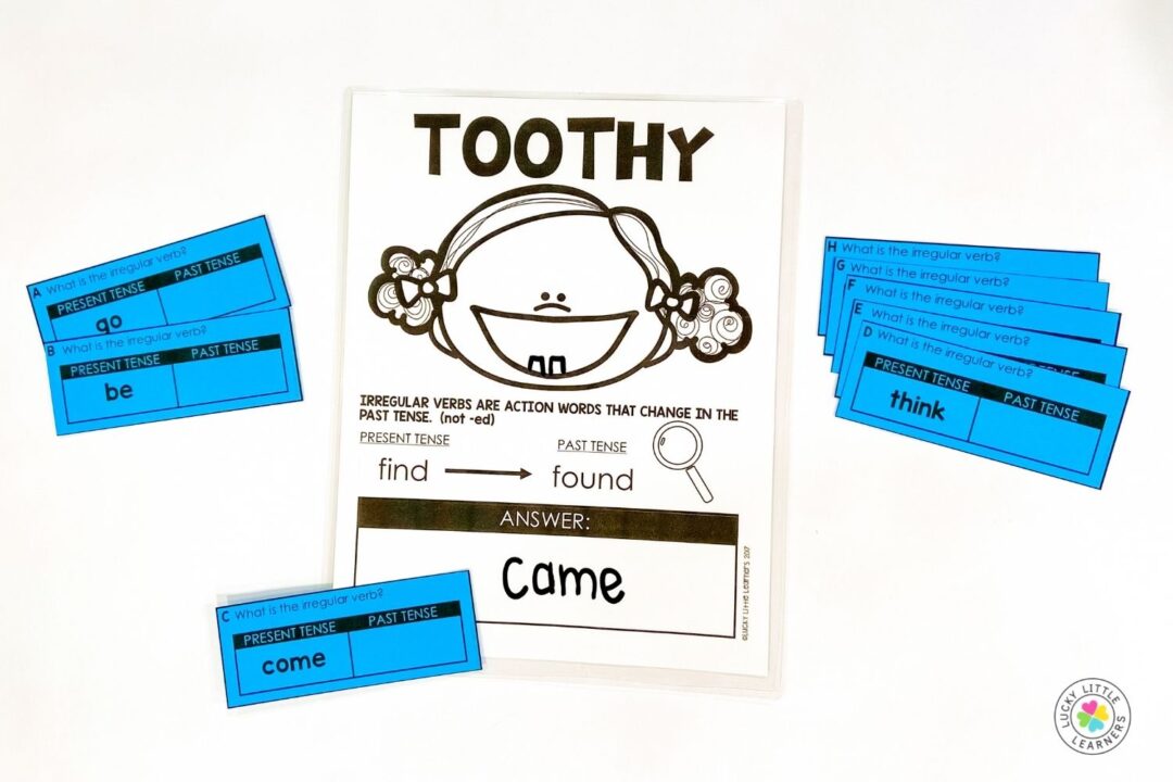 Everything 2nd Graders Need to Know About Verbs - Lucky Little Learners