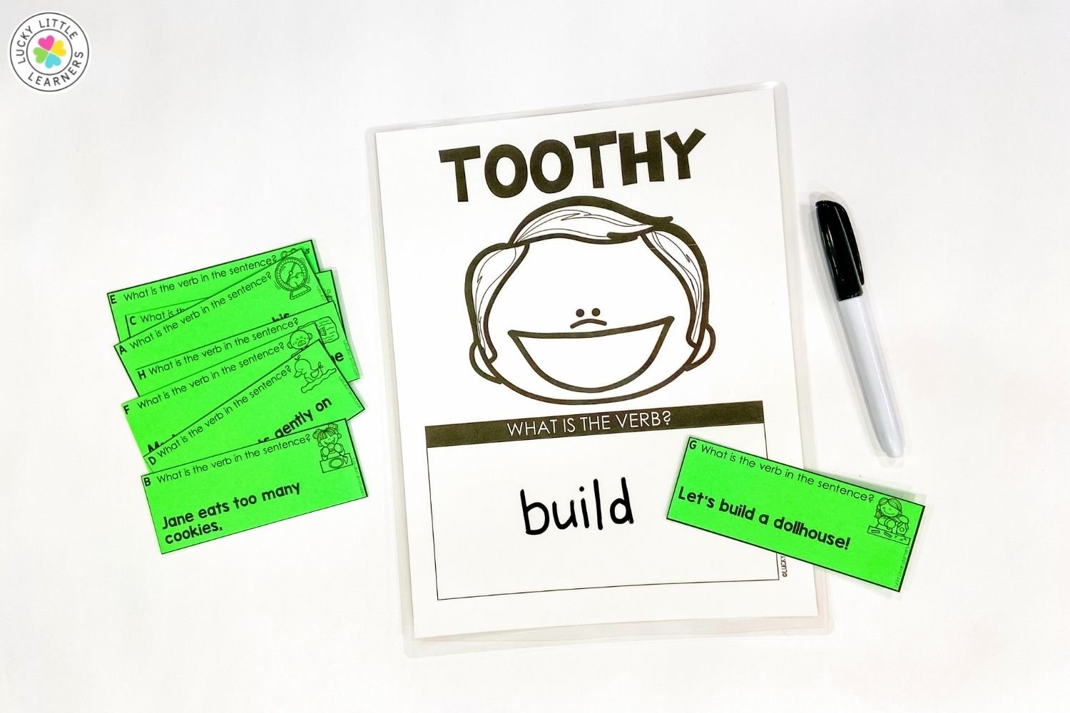 Everything 2nd Graders Need to Know About Verbs - Lucky Little Learners