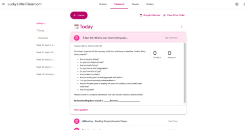 Start The 2nd Grade School Year With Google Classroom - Lucky Little ...