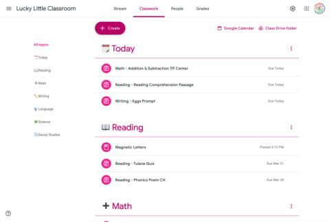 Start The 2nd Grade School Year With Google Classroom - Lucky Little ...