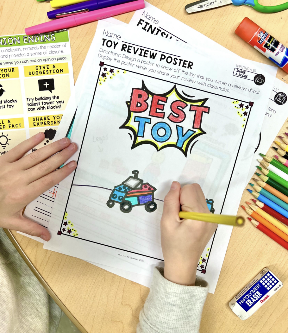 35 Opinion Writing Prompts for 2nd Grade - Lucky Little Learners