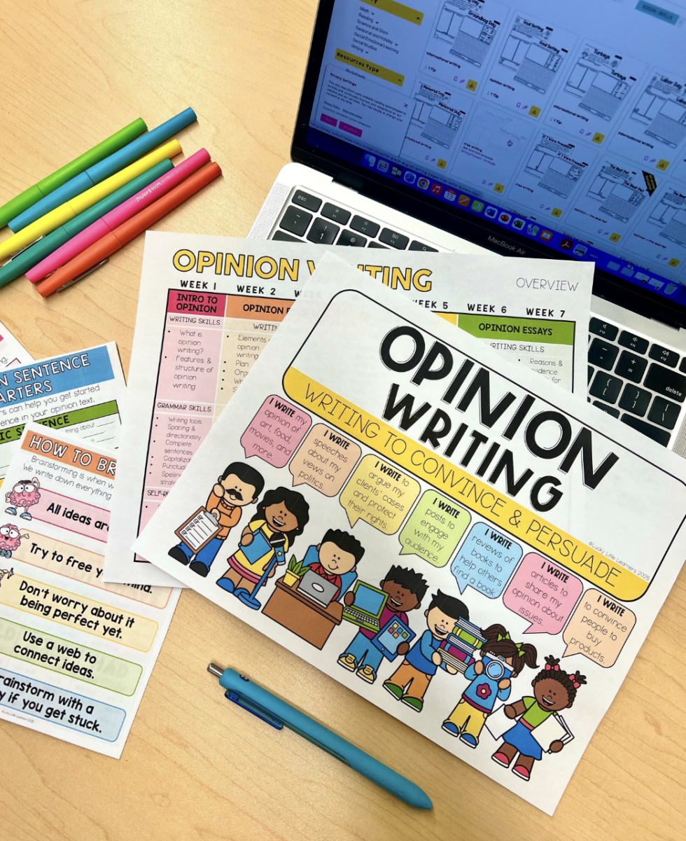 35 Opinion Writing Prompts for 2nd Grade - Lucky Little Learners