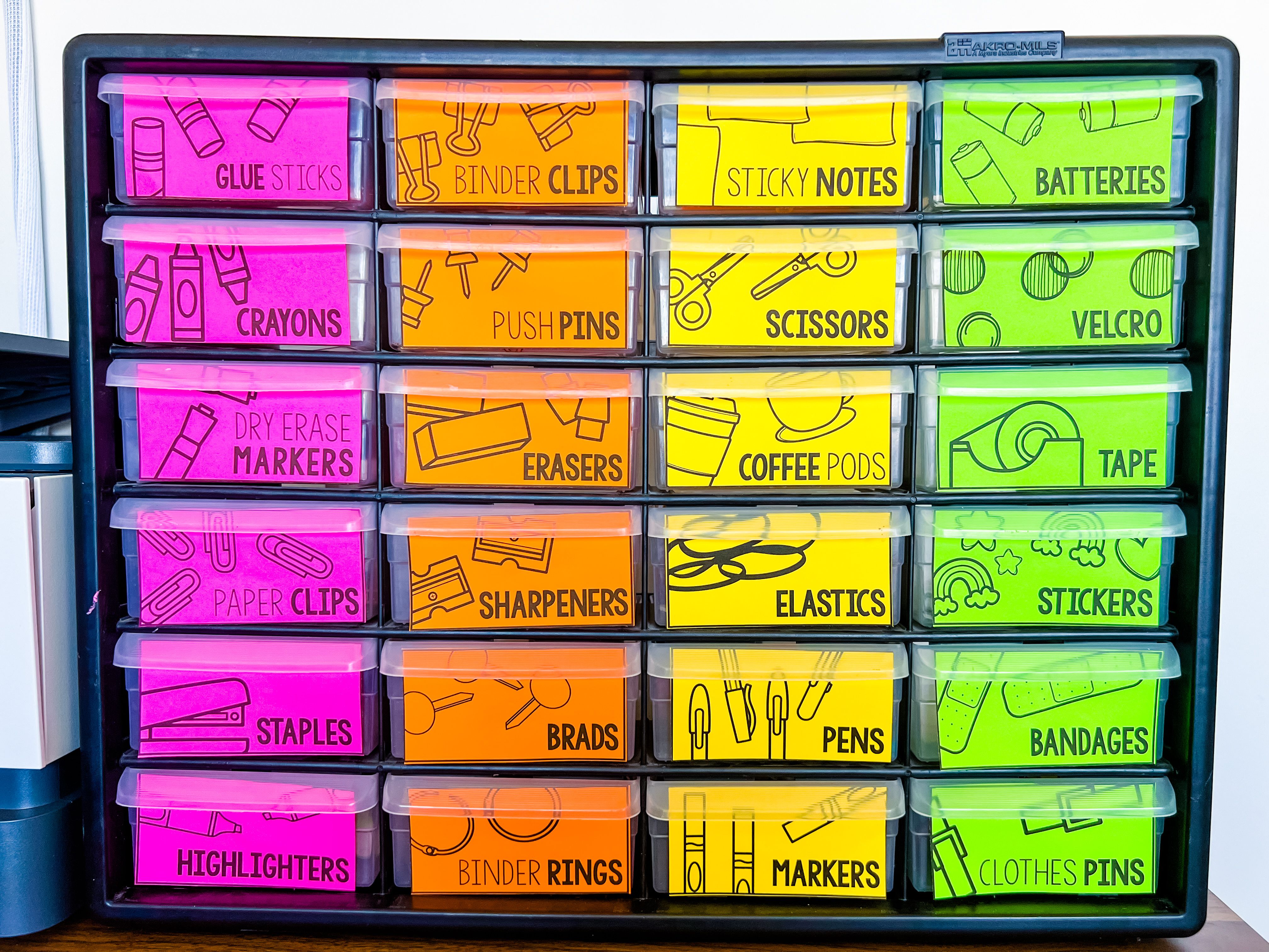 10 Teacher Desk Organization Hacks - Lucky Little Learners