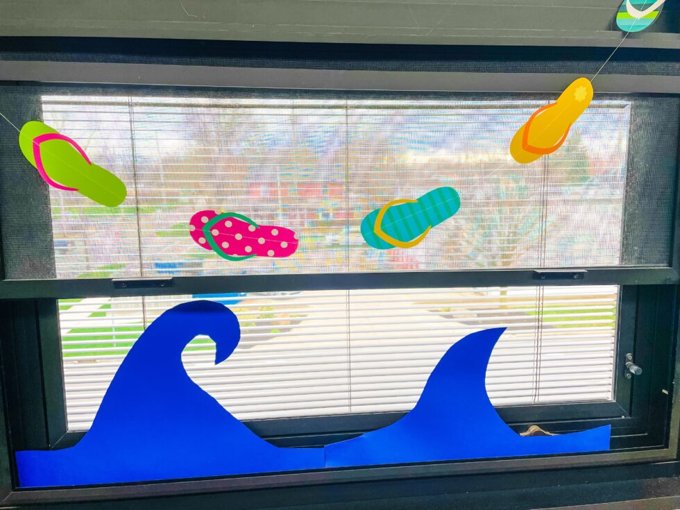 Beach Day Classroom Transformation - Lucky Little Learners