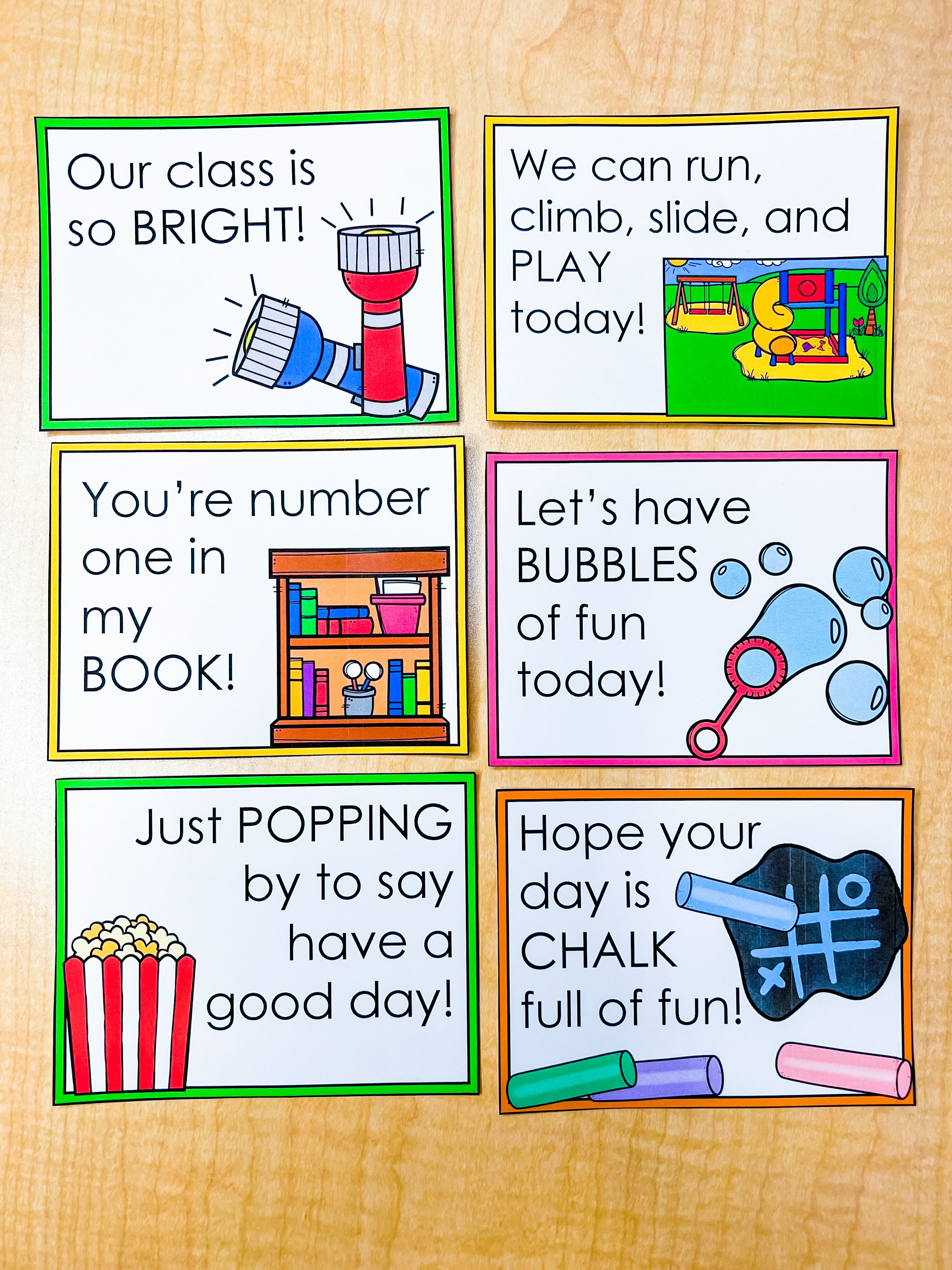 Riddle Bags to Count Down the End of the Year - Lucky Little Learners