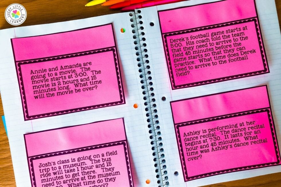 12 Interactive Telling Time Activities for 2nd Graders - Lucky Little ...