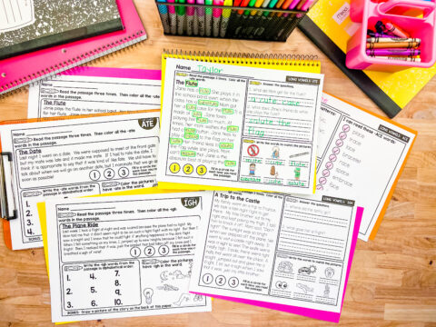 Free Phonics Worksheets - Lucky Little Learners