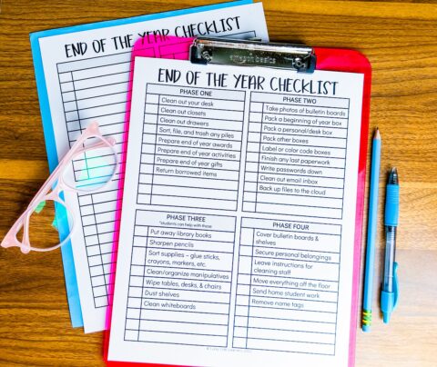 How to Pack up your Classroom so you are Successful in the Fall - Lucky ...