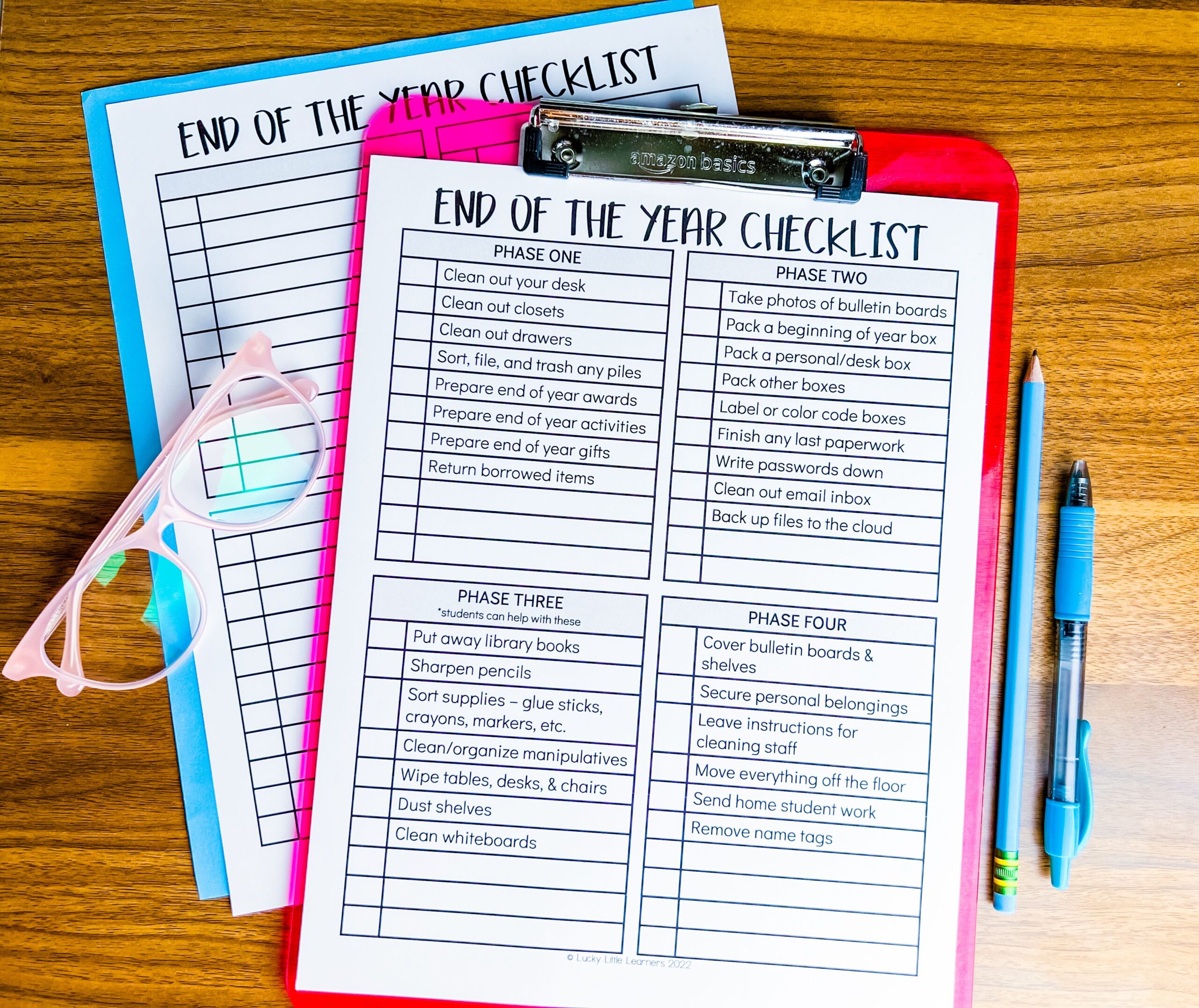 How to Pack up your Classroom so you are Successful in the Fall - Lucky ...