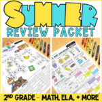 Spiral Math Review Freebie - Lucky Little Learners