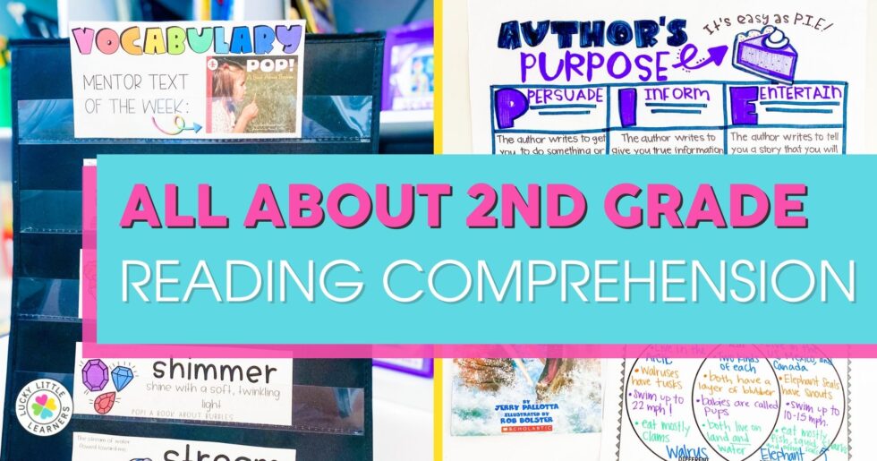 All About 2nd Grade Reading Comprehension - Lucky Little Learners