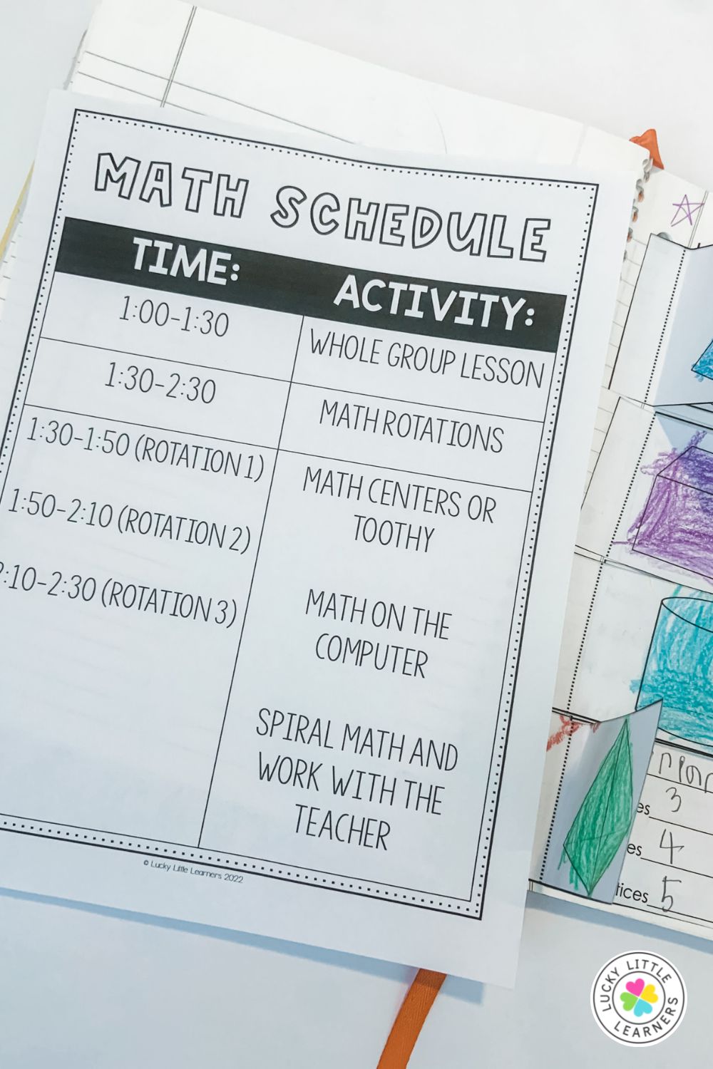 Everything You Need for Math Interactive Notebooks - Lucky Little Learners