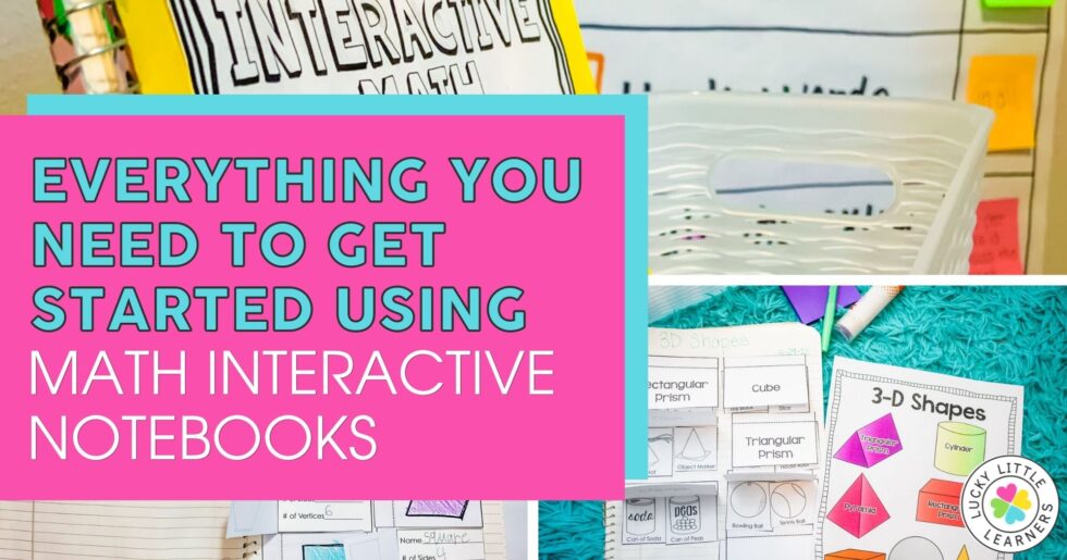 Everything You Need for Math Interactive Notebooks - Lucky Little Learners