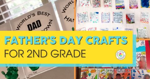 Easy to do Father's Day Crafts for 2nd Grade - Lucky Little Learners