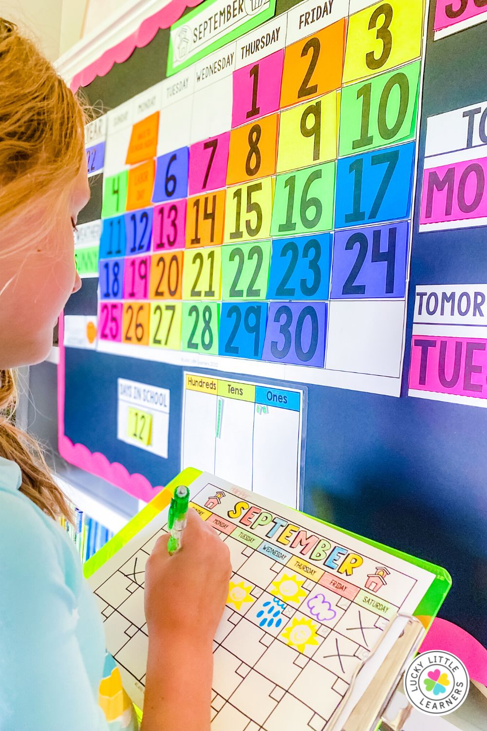 Reinforce Essential Math Skills With a Daily Calendar Routine - Lucky ...