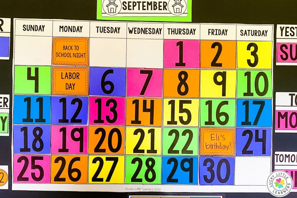 Reinforce Essential Math Skills With a Daily Calendar Routine - Lucky ...