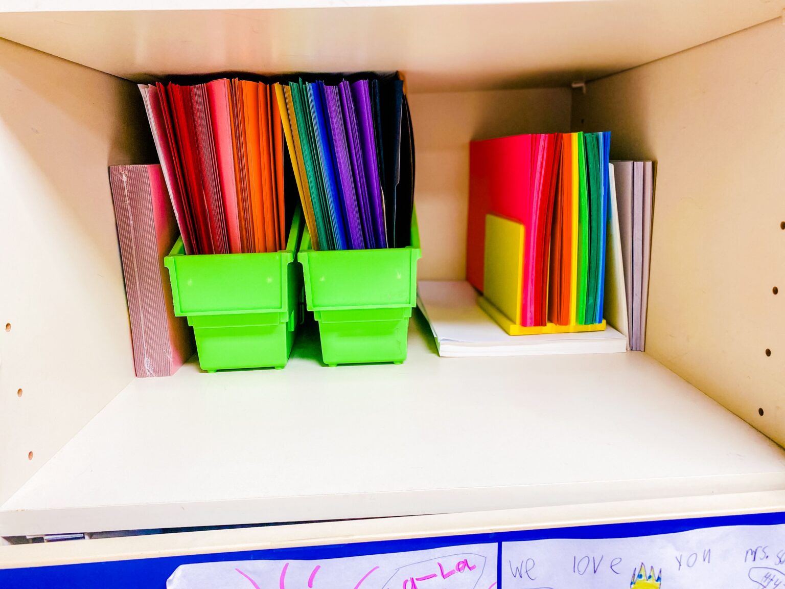 Classroom Set Up: Supplies Organization - Lucky Little Learners