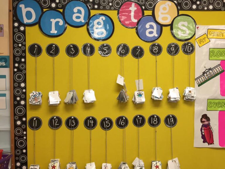 Classroom Management with Brag Tags - Lucky Little Learners