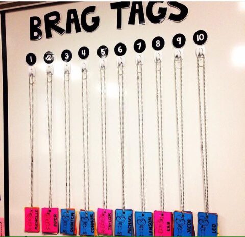 Classroom Management with Brag Tags - Lucky Little Learners