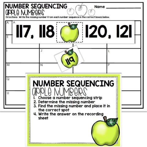 August Math Centers for 1st & 2nd Grade - Lucky Little Learners