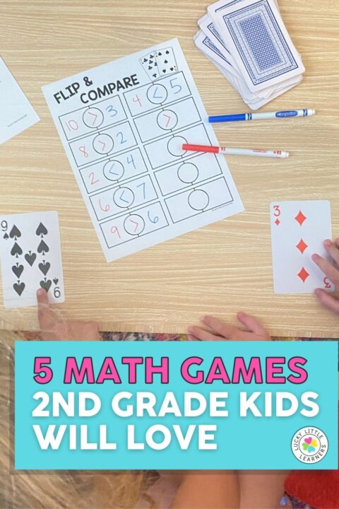 5 Math Games 2nd Grade Kids Love - Lucky Little Learners