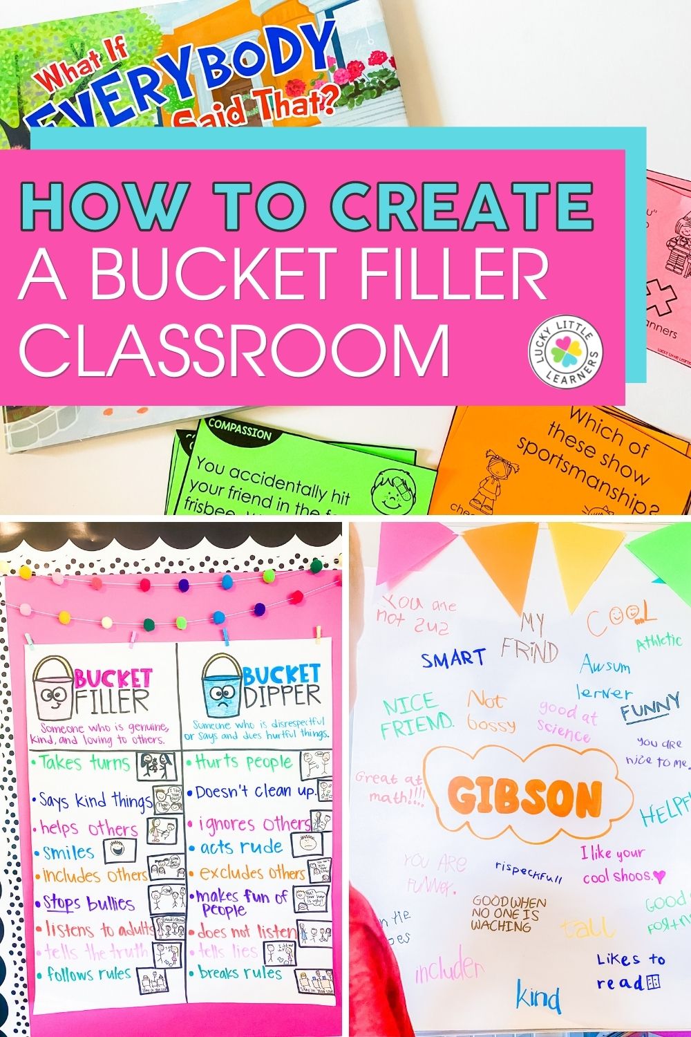 How to Create a Bucket Filler Classroom - Lucky Little Learners