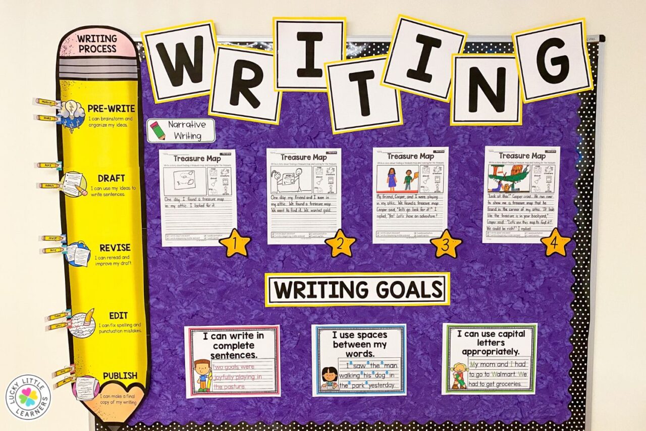 How to Make Large Bulletin Board Letters - Lucky Little Learners