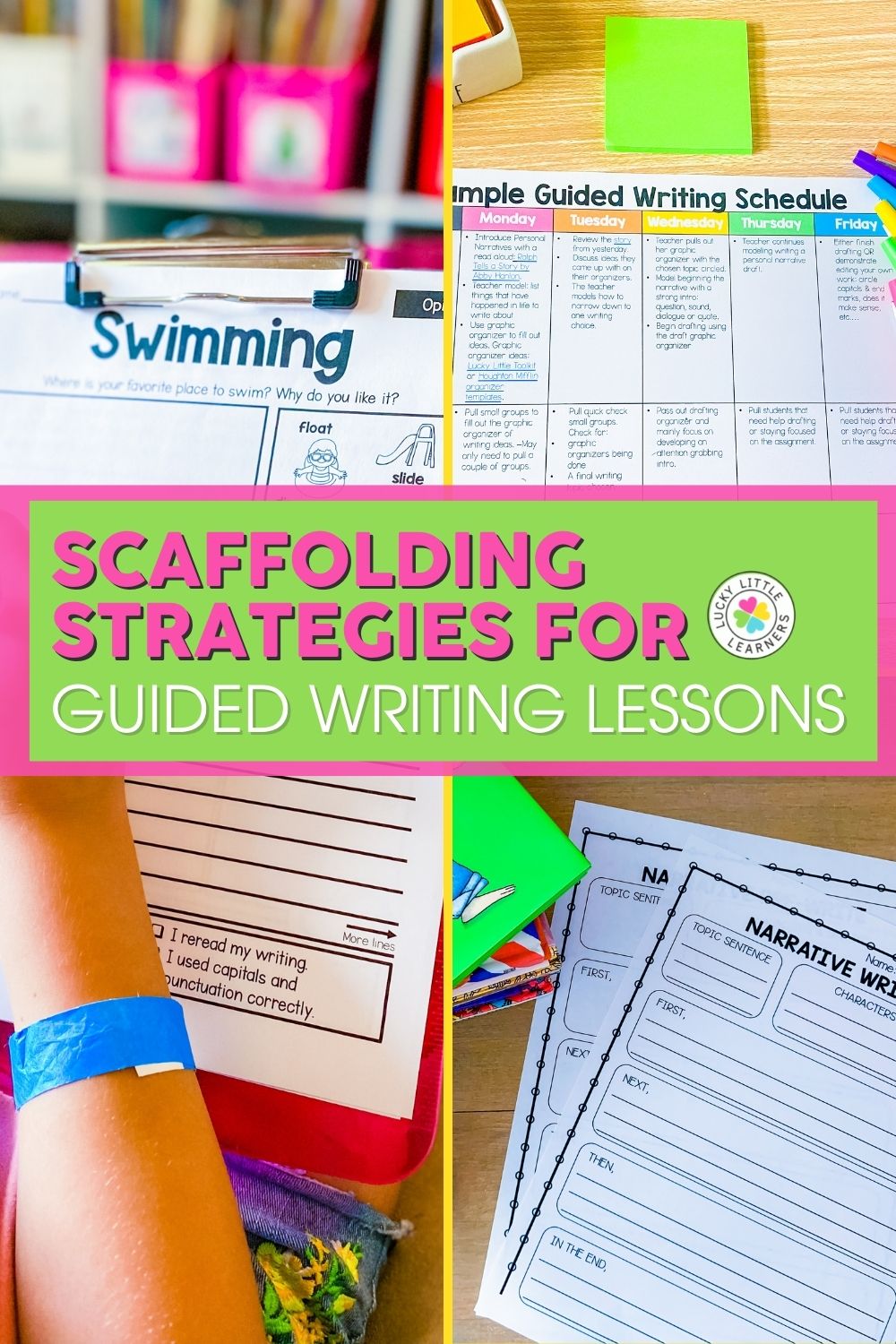 Scaffolding Strategies for Guided Writing Lessons - Lucky Little Learners